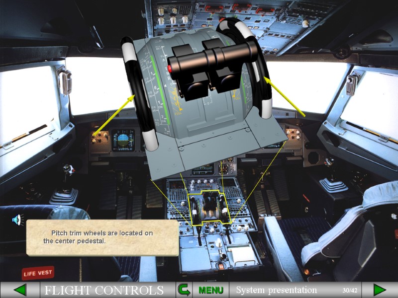 Flight controls System Presentation MENU We will begin