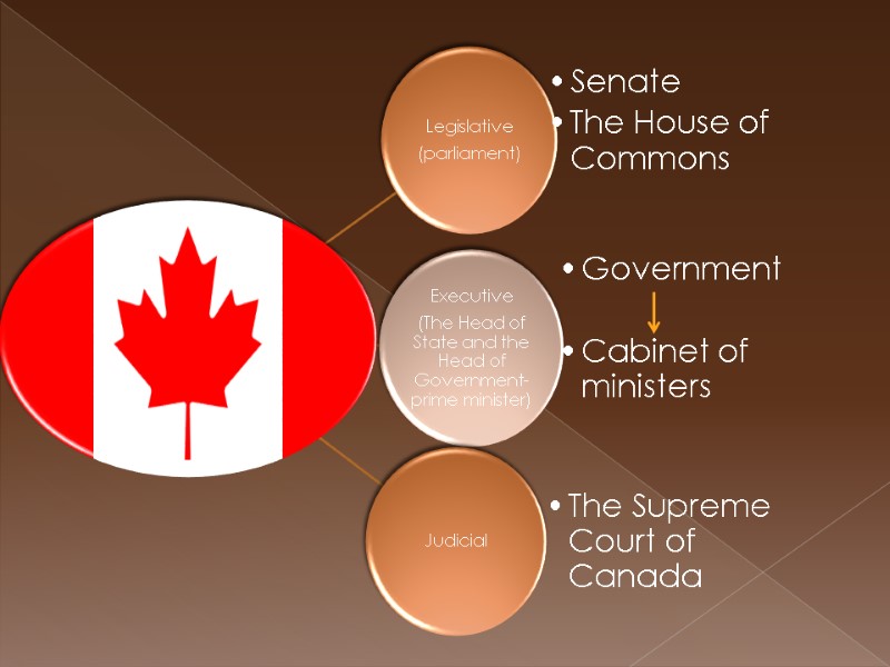 The political system of Canada The National Flag