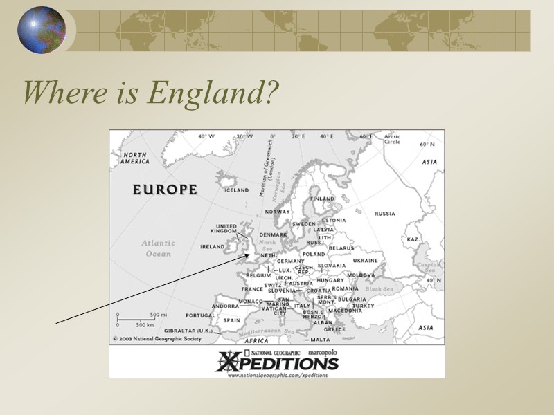 Let’s Learn About England Where is England? Map