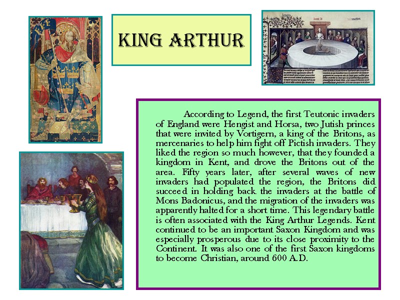 The Anglo-Saxon Conquest (5th – 8th cent. AD)