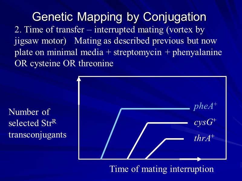 Gene Exchange/Gene Mapping Techniques in Bacteria Transformation