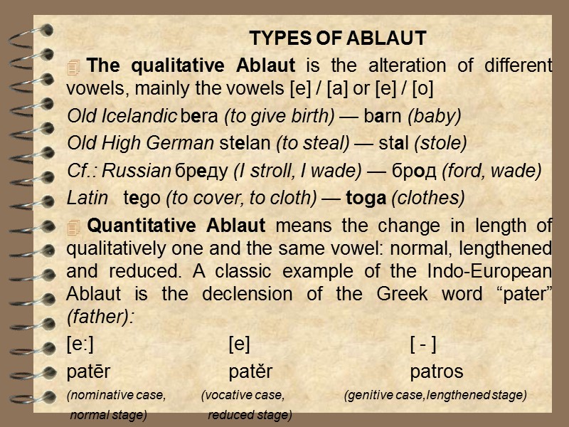 GENERAL CHARACTERISTICS OF THE GERMANIC LANGUAGES OUTLINE 1.