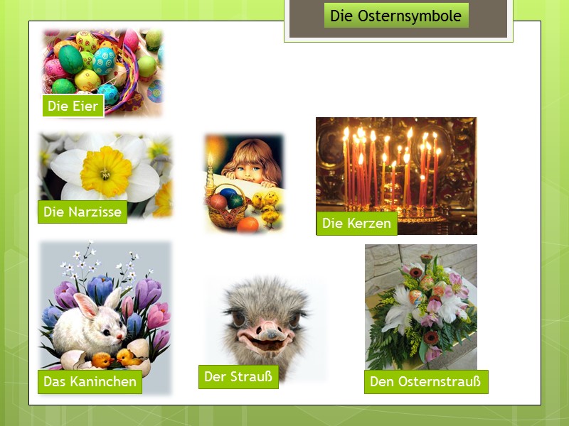 Wie feiert man in Deutschland Ostern. 8“A“ Klasse