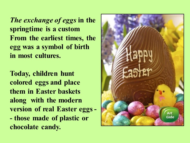 Easter in Great Britain The history of the