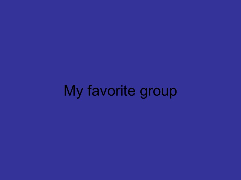 My favorite group LINKIN PARK Group info The