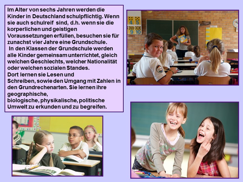 Das Bildungswesen in Deutschland Die Struktur Die Elementarstufe