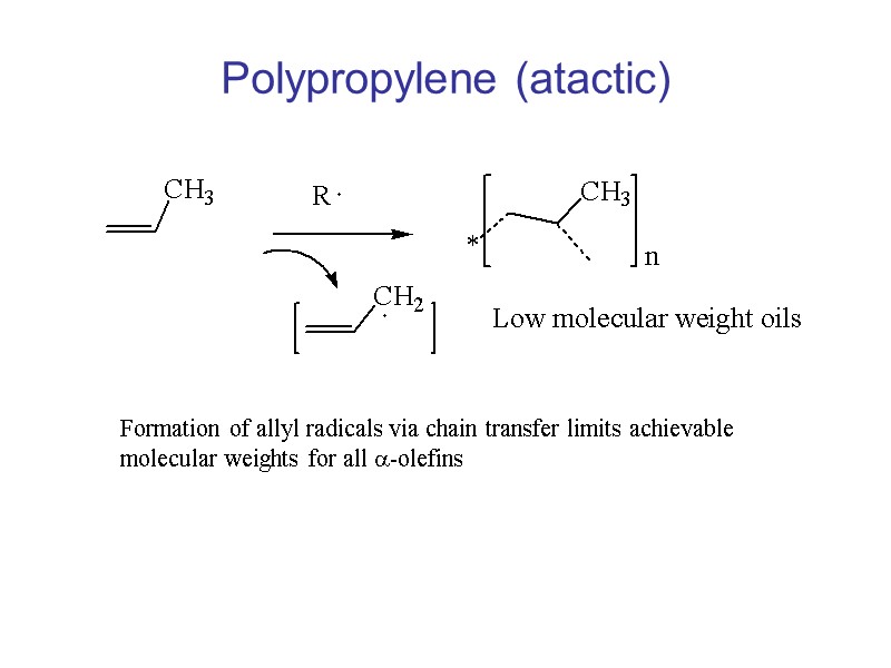 Coordination Polymerization Ziegler Natta Processes Stereoregular ...