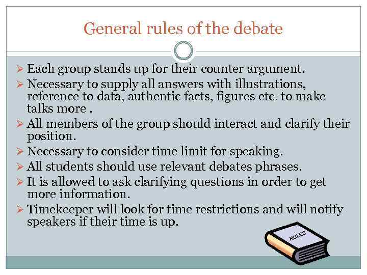 The liberal leader General rules of the