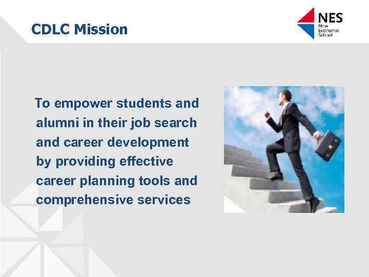 NES Career Development and Leadership Center CDLC 2016