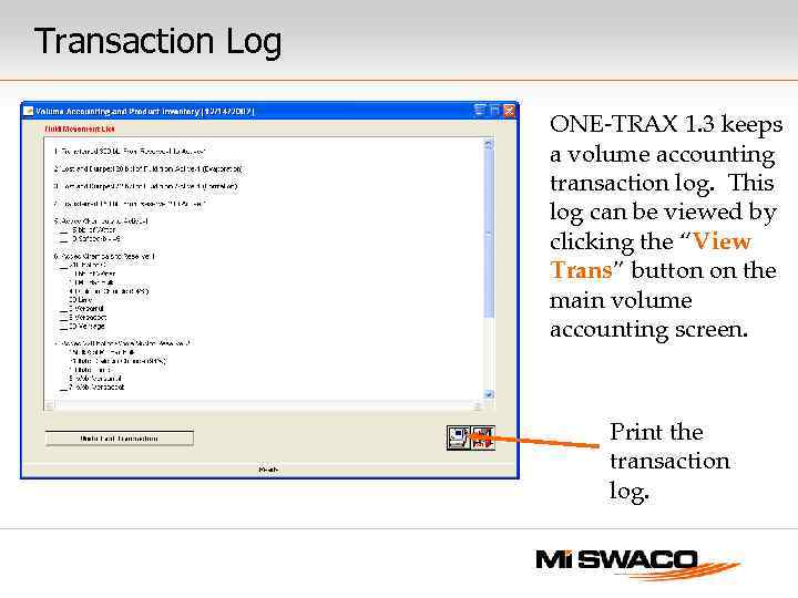 ONE-TRAX Версия 1 4 Раздел Буровые растворы