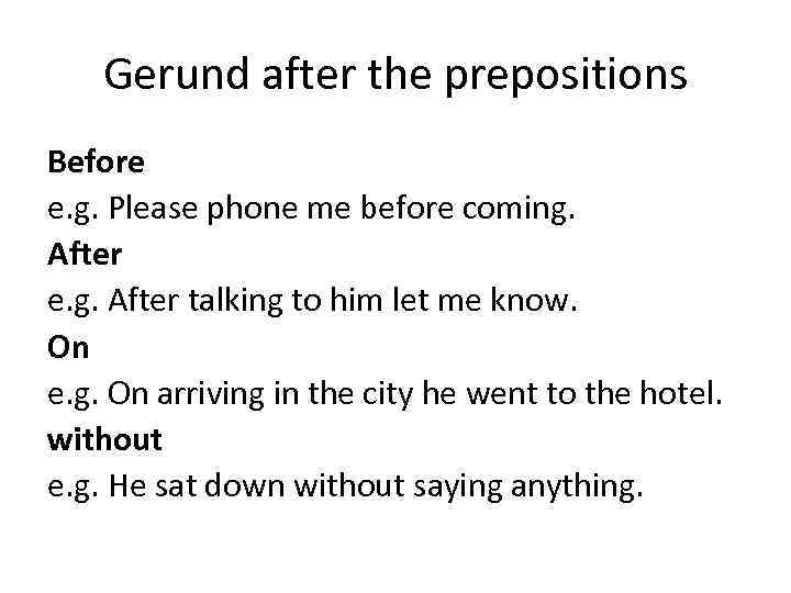 Gerund or infinitive after certain verbs Based on