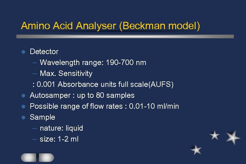 Amino Acid Analyser 2000 6 17 석사 3기
