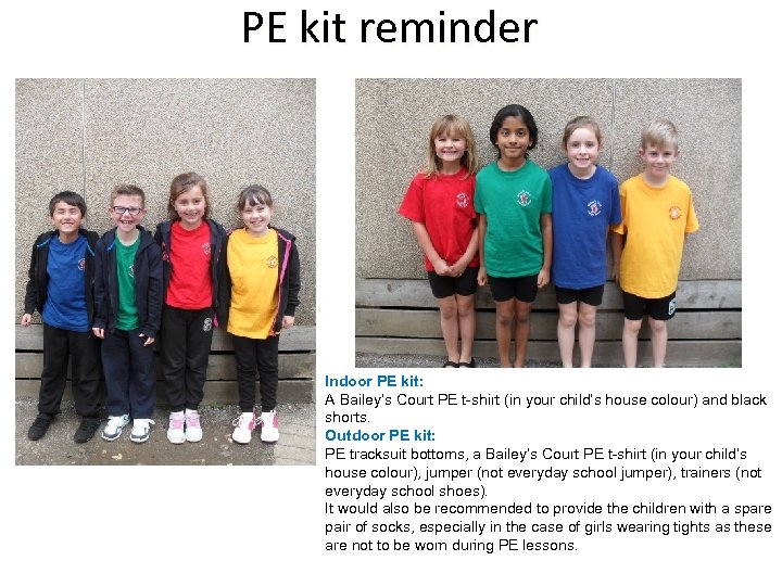 Bailey s Court Primary School Reception Information Evening October