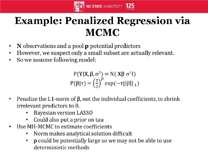 MCMC Using Parallel Computation Andrew Beam ST 790