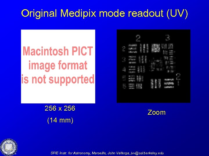 Optically sensitive MCP image tube with a Medipix