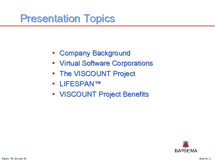 Distributed Configuration Management Solution in LIFESPAN Environment and