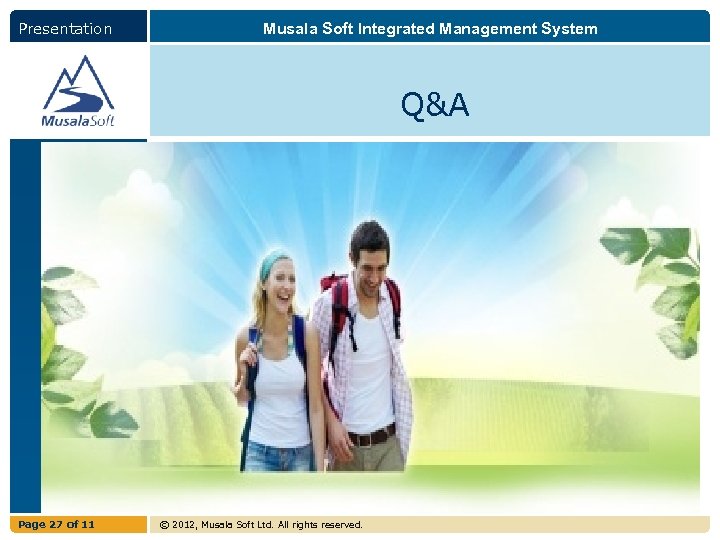 Presentation Musala Soft Integrated Management System November 2012