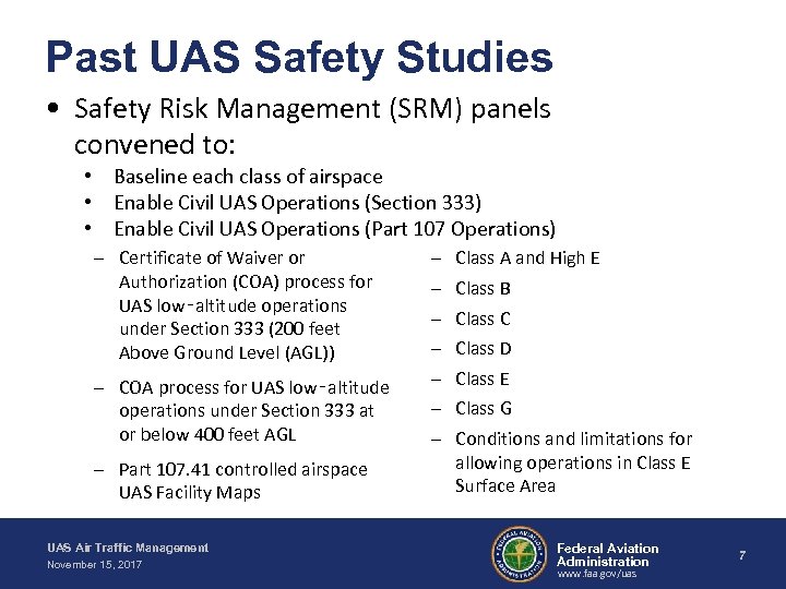UAS Air Traffic Management Presented to Russian Federal