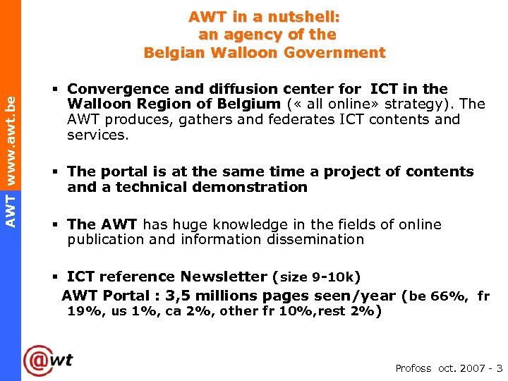 AWT www awt be VOIP Asterisk introduction