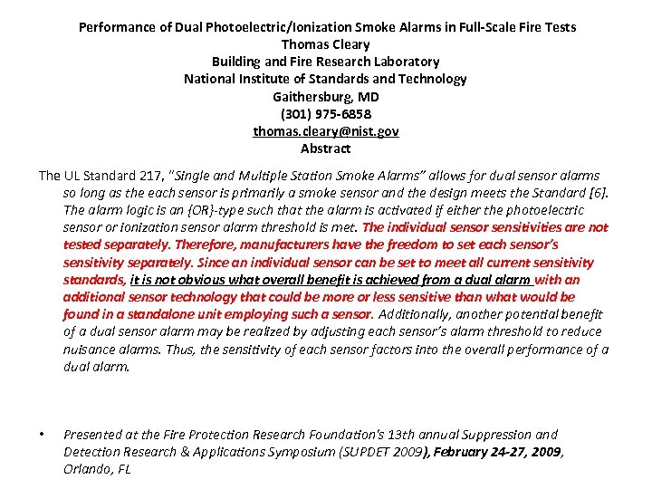 Smoke Alarms A Brief History Photoelectric vs Ionization