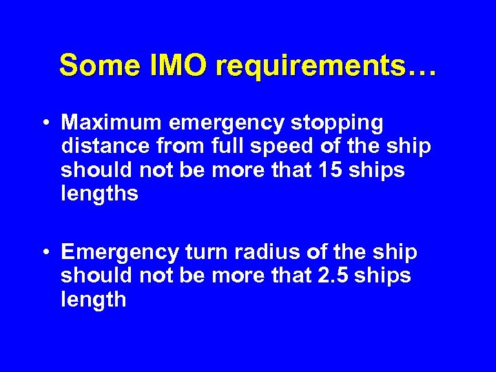 MARITIME NAVIGATION Radar Vladimir LEBEDEV Senior Technical Officer
