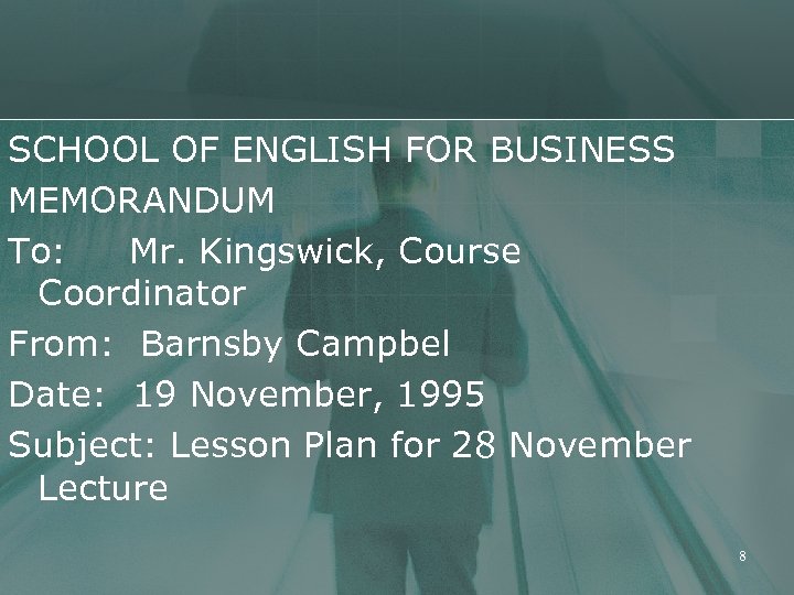 BEC Vantage Writing 1 1 BEC写作memo note