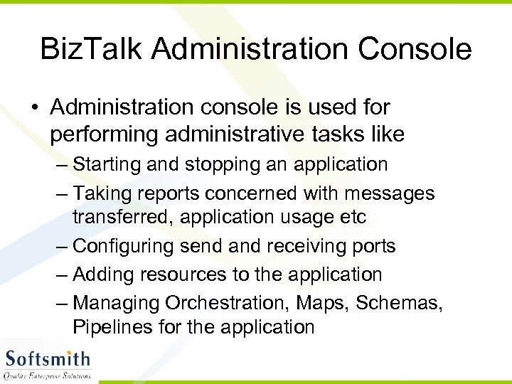 Microsoft Biz Talk Server Basics Introduction