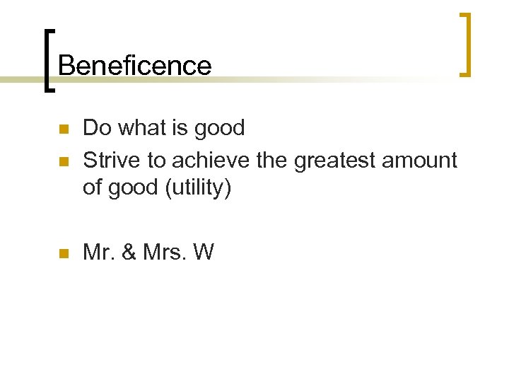 Practical Ethics A Tool for the Ombudsman Sarah