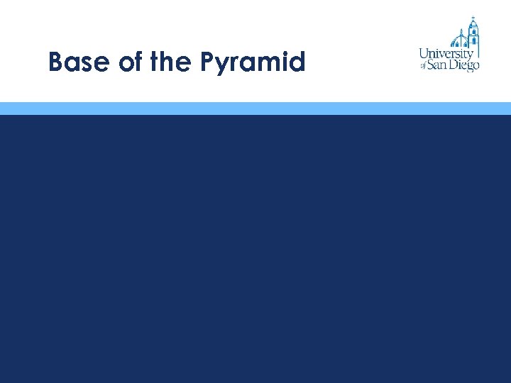 Base of the Pyramid Segmenting Extreme