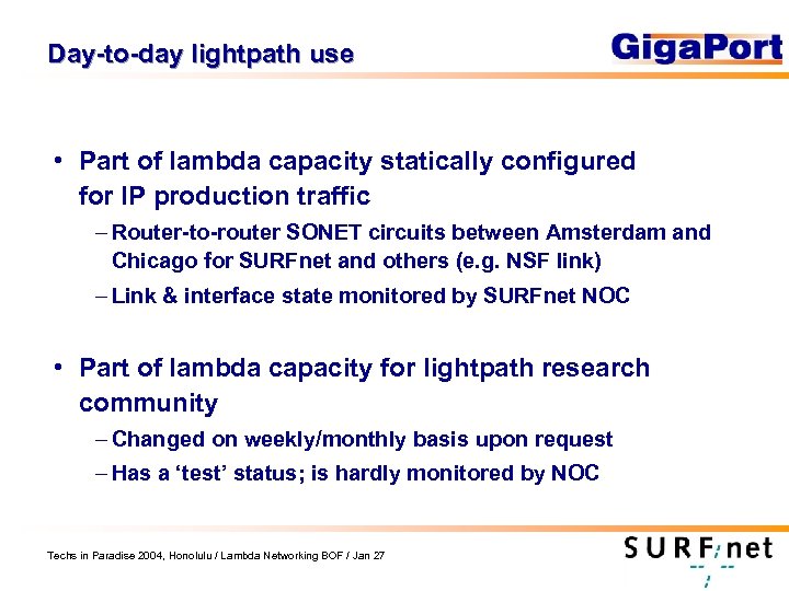 Nether Light day-to-day experience APAN lambda networking BOF