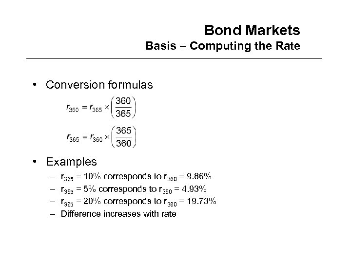 FIXED-INCOME SECURITIES Chapter 1 Bonds and Money-Market Instruments