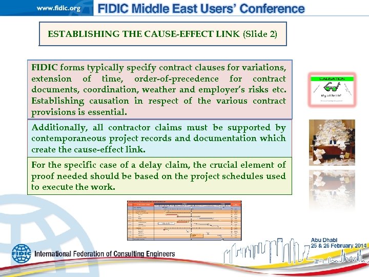 Pursuing or Defending Claims under FIDIC Contracts