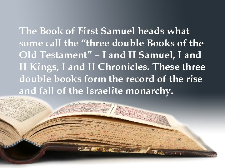 Renewing the Covenant The Book of I Samuel