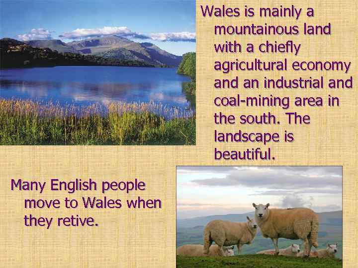 geography and population of Wales Wales forming