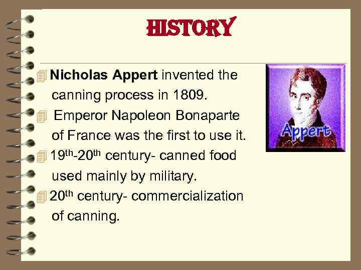 CANNING canning q Canning means the preservation