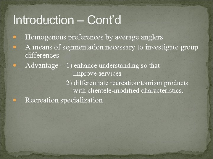 Public Preferences for Sustainable Tourism Management A Choice