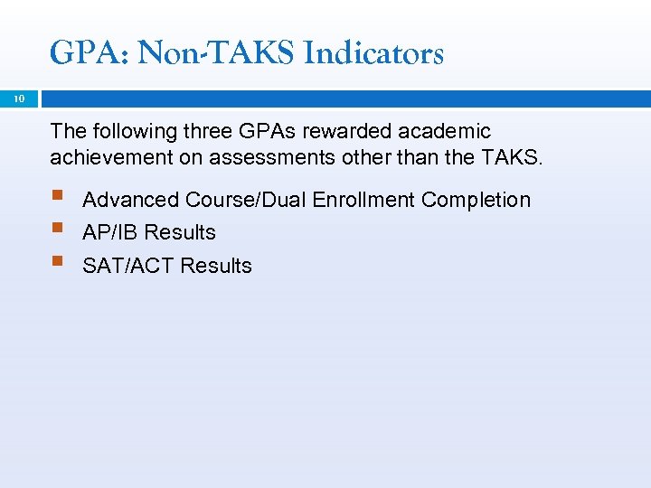 Gold Performance Acknowledgments Academic Achievement Distinction ...