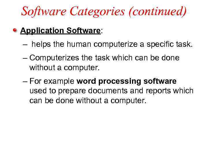 Unit 4 Application Software 4 1 Software Basics