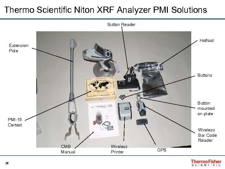 Handheld X-ray Fluorescence for PMI Residual Elements