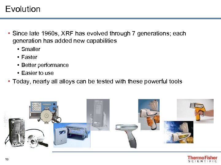 Handheld X-ray Fluorescence for PMI Residual Elements
