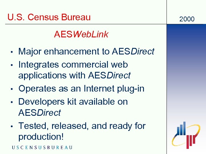 U S Census Bureau Facilitating U S Exports