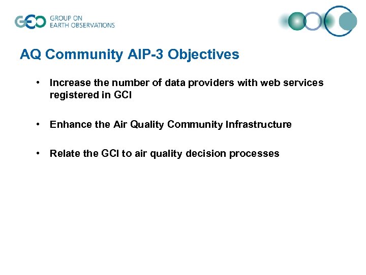 AIP-3 Kickoff Workshop Summary Health SBA Air Quality