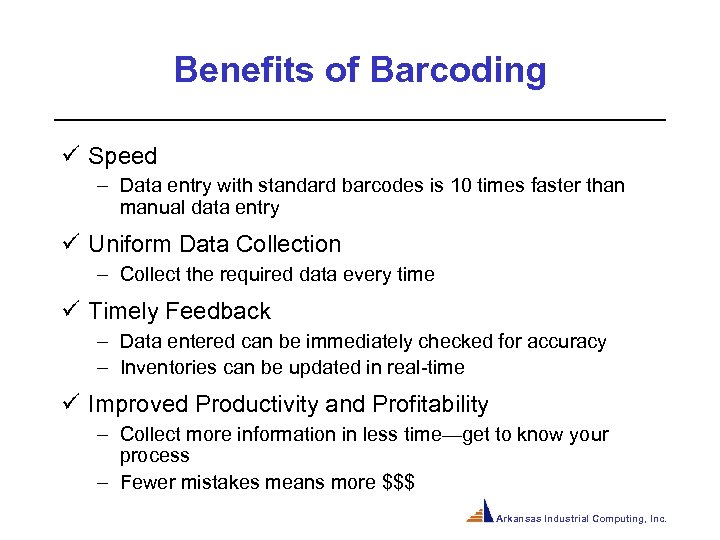 The Use and Standardization of Barcodes in Railroad