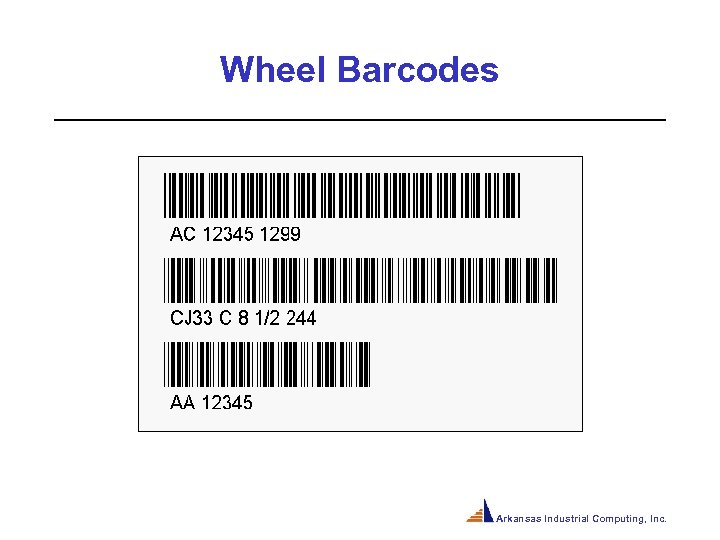 The Use and Standardization of Barcodes in Railroad
