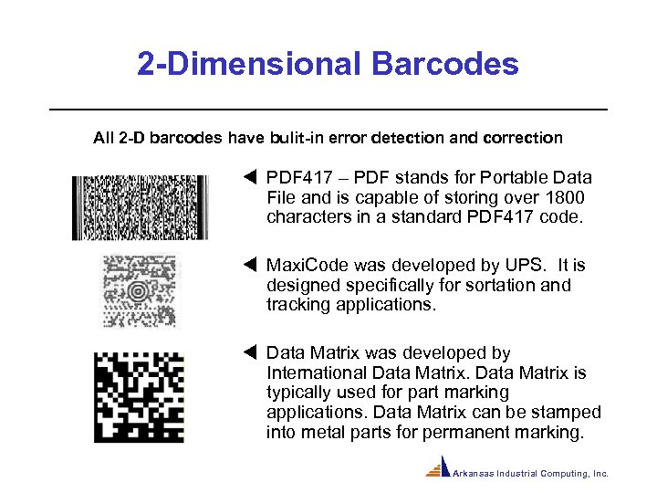 The Use and Standardization of Barcodes in Railroad