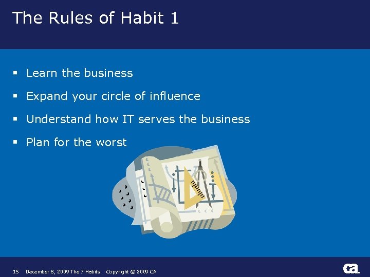 Session 352 The 7 Habits of the Highly