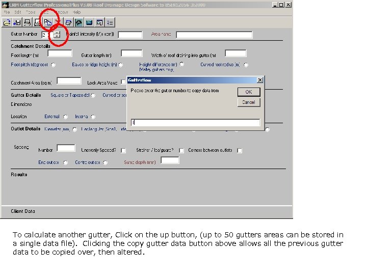 CRM Gutterflow Software Demonstration Please left click to