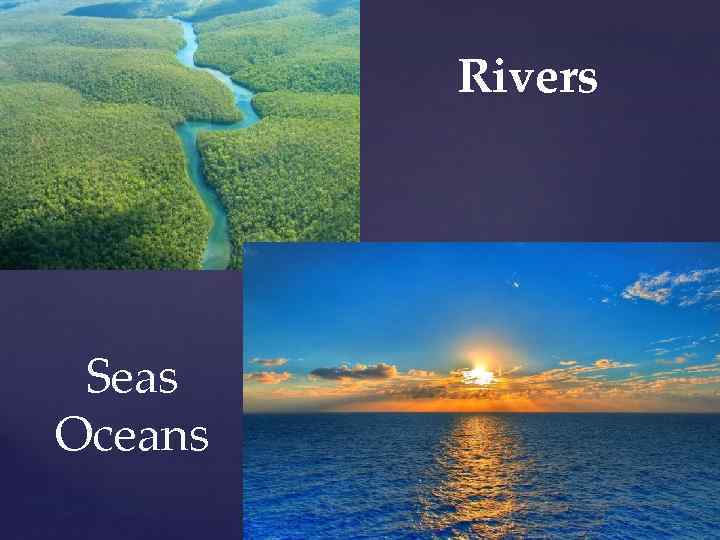 The Definite Article The Rivers Seas Oceans