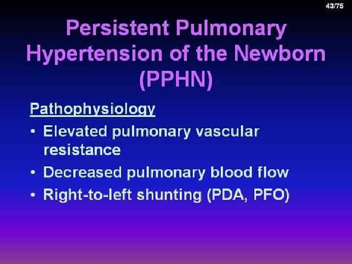 Respiratory disorders in newborns The occurrence of