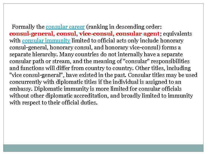 Diplomatic ranks Done by Zakir Umit the